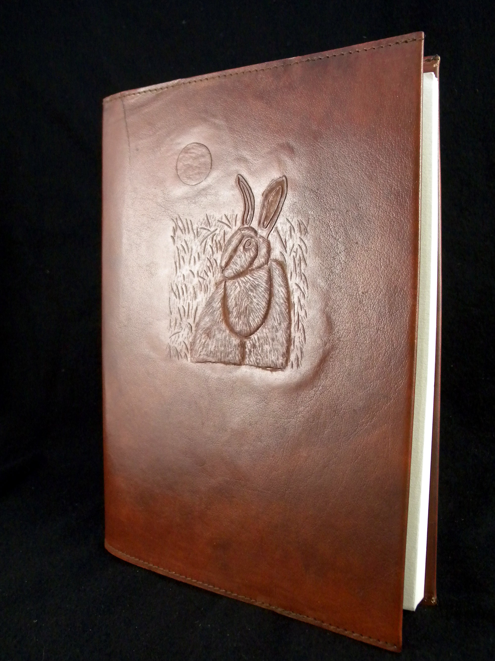 A4 Handmade Refillable Leather Journal Book of Shadows Pagan | Etsy