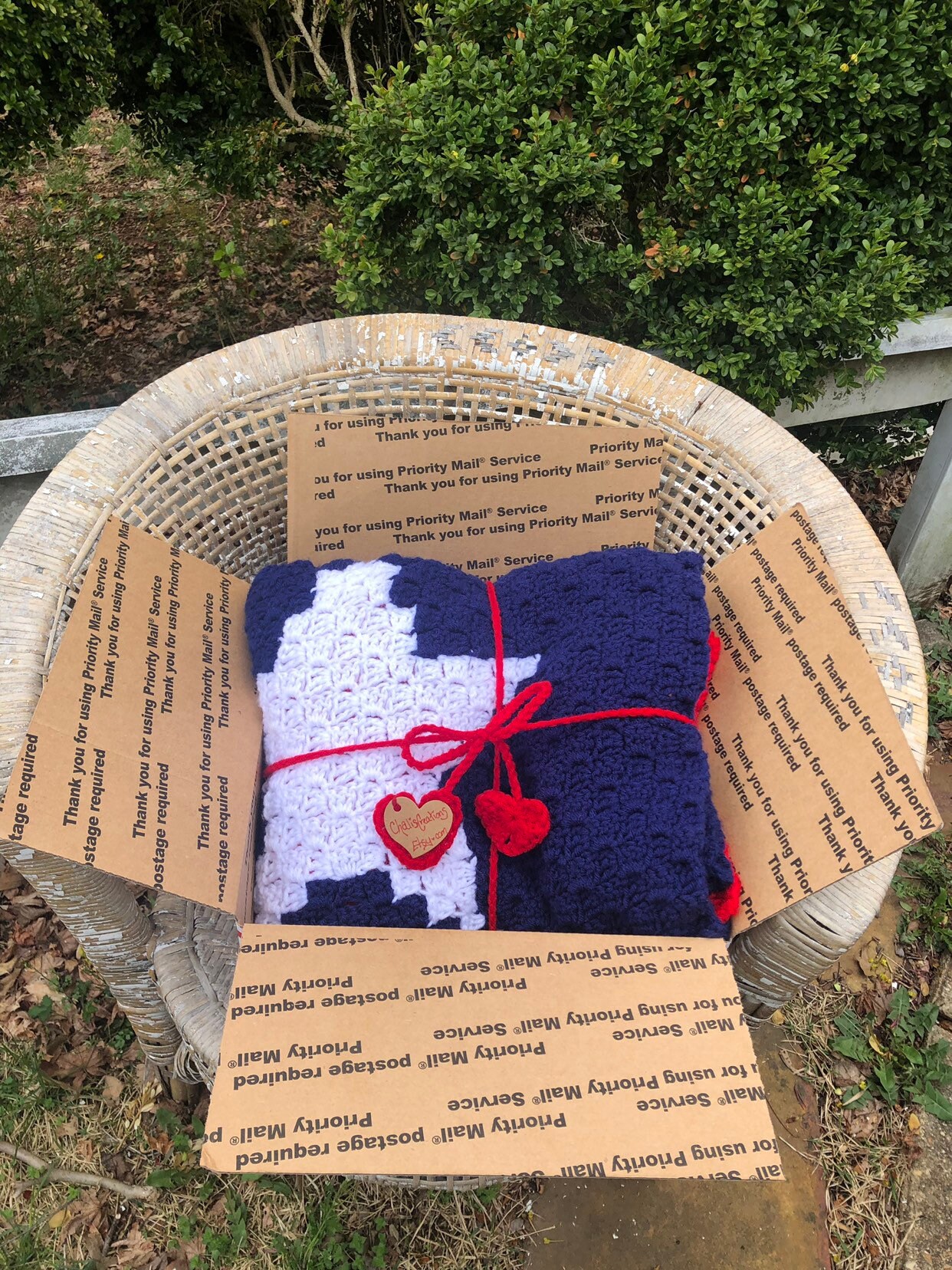 Puerto Rico Flag, Crochet Afghan, Blanket, Throw - Etsy