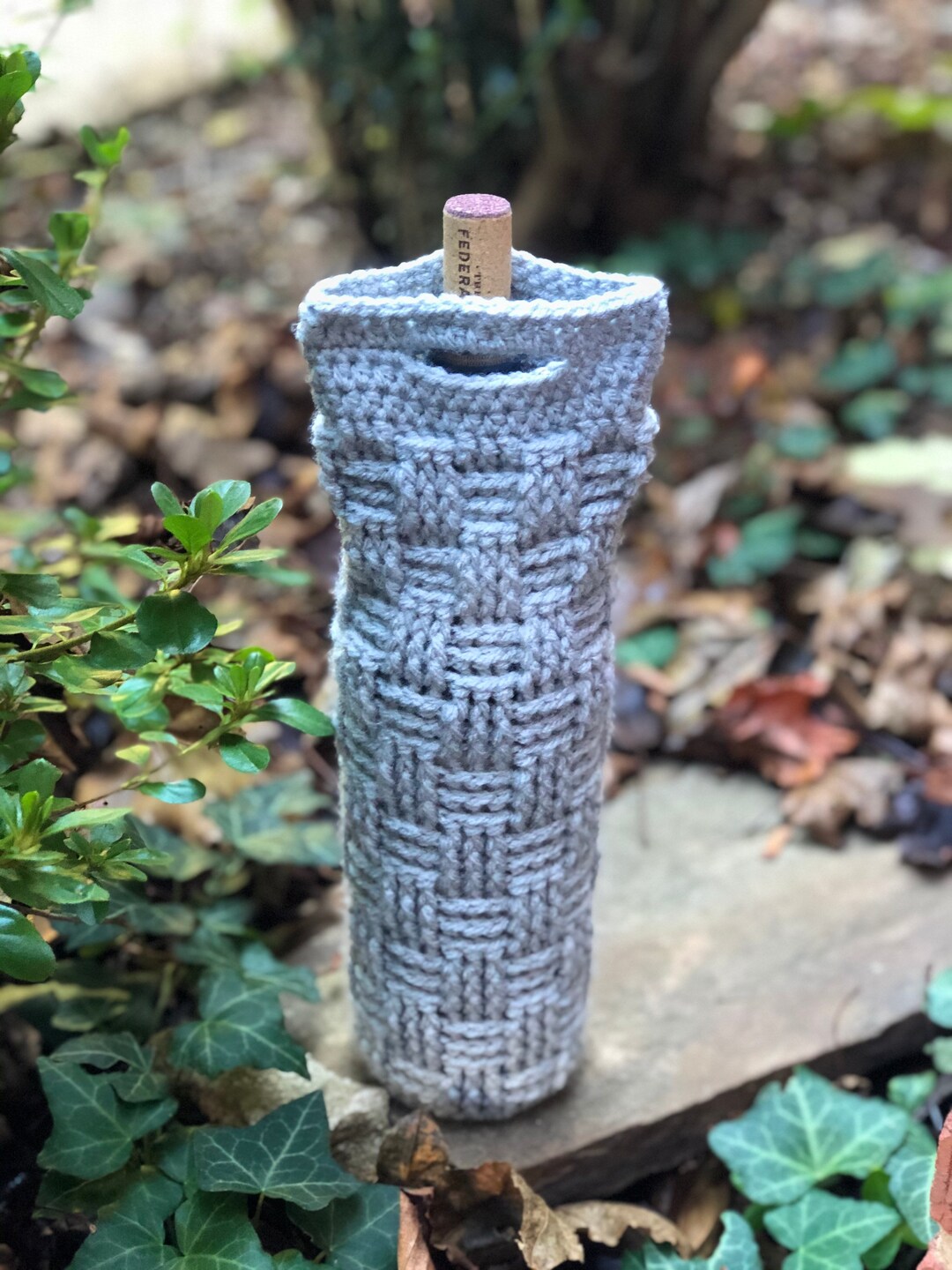 Bouteille de vin au crochet confortable ~ housse de bouteille de vin ...