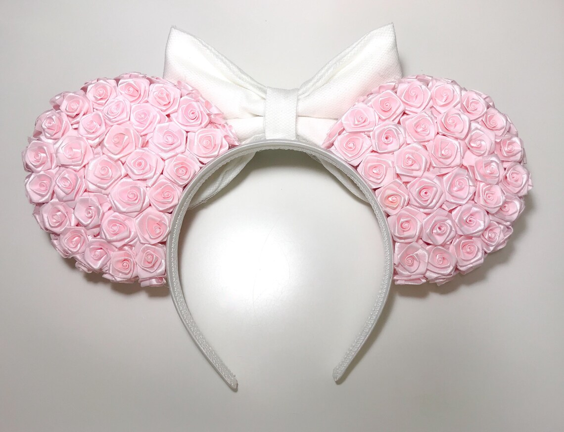 Rosy Pink Minnie Ears - Etsy