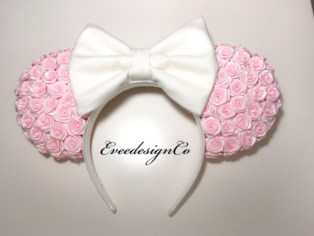 Rosy Pink Minnie Ears - Etsy