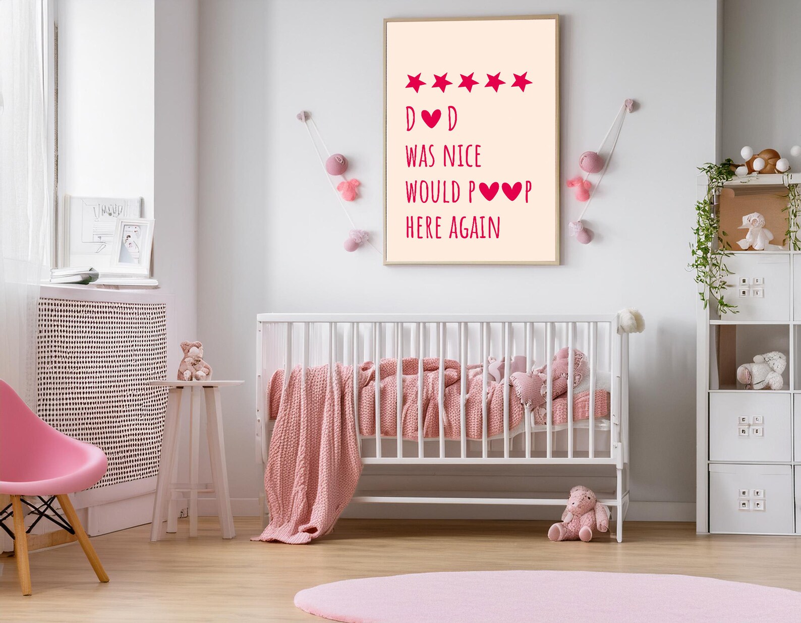 Poster, Typography, Minimalist Kids, Poop, Child Room, Dad Was Nice ...