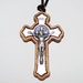 The San Damiano Cross Made of Olive Wood and Metal on Brown Cord 1.7 ...