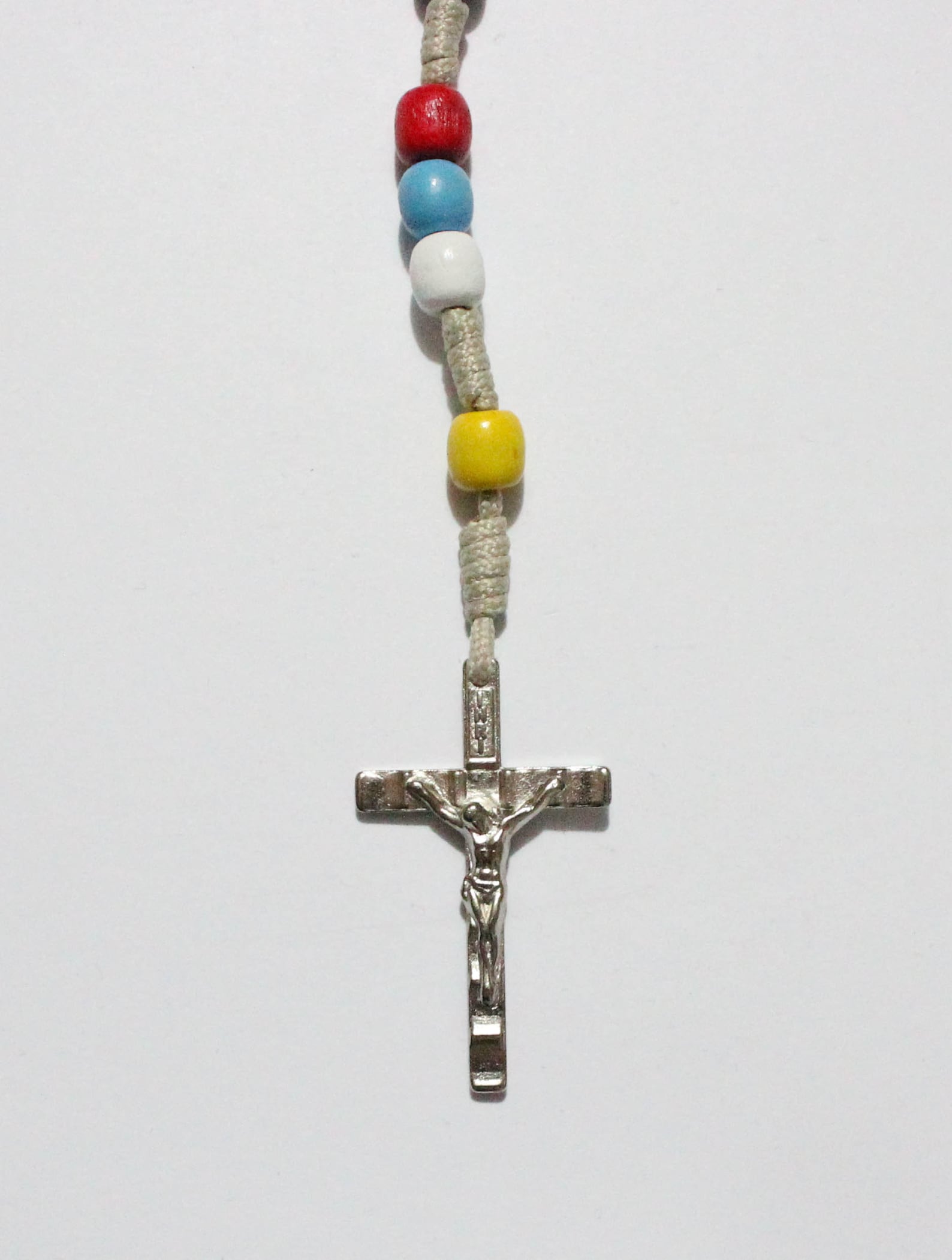 Chaplet the Holy Souls in Purgatory on Cord Rosary Made of Wood on Cord ...