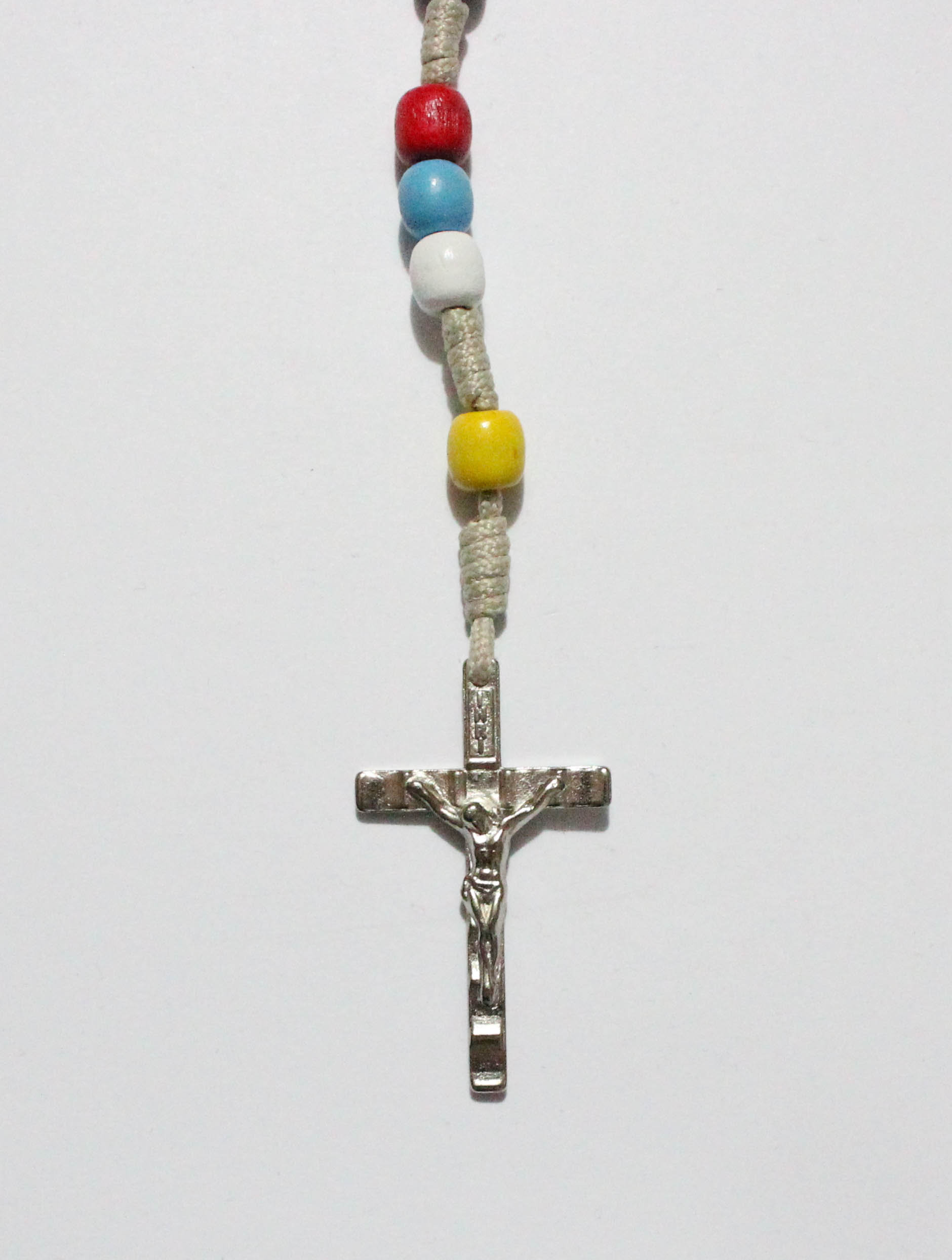 Chaplet the Holy Souls in Purgatory on Cord Rosary Made of Wood on Cord ...