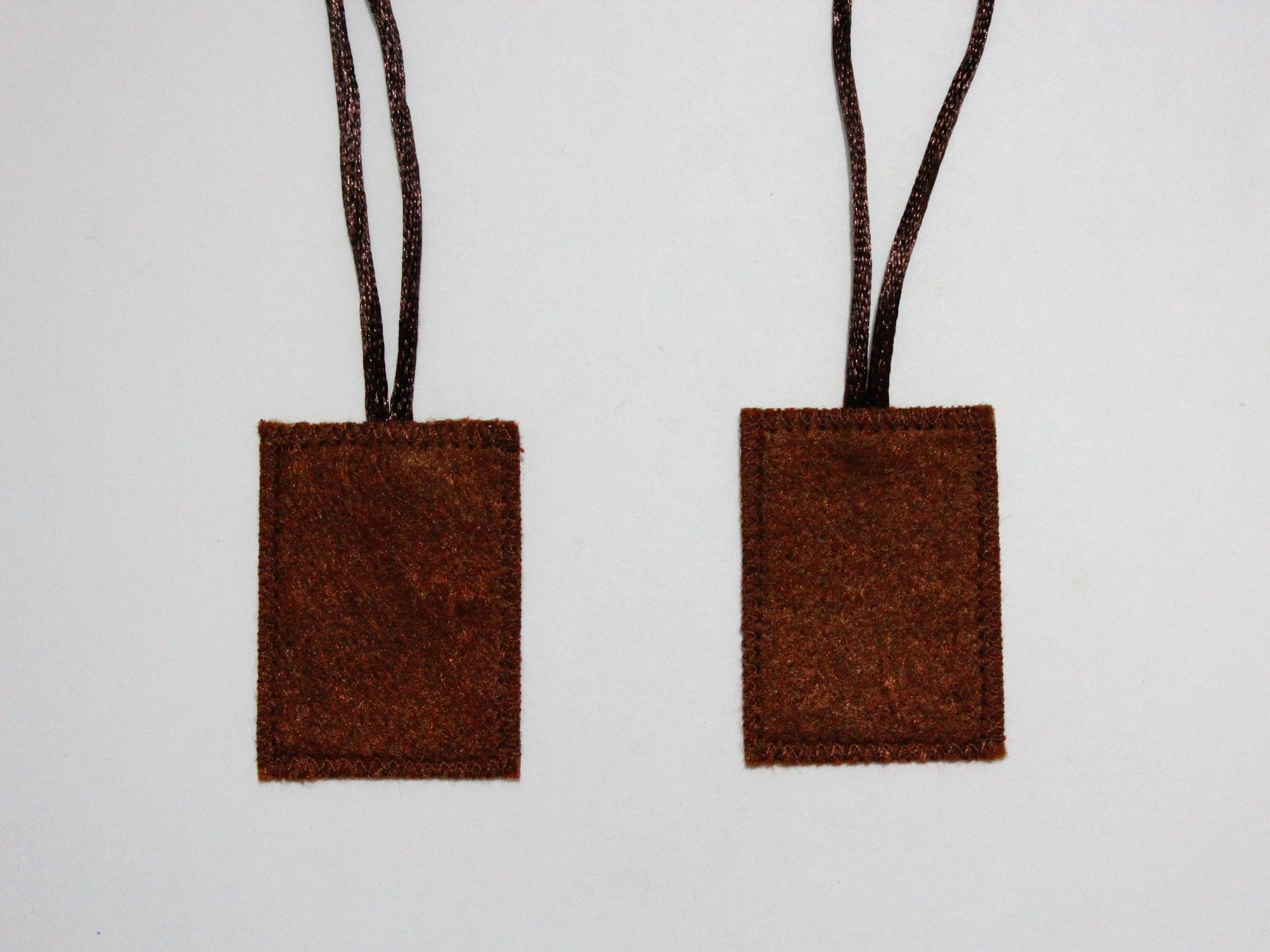 Scapular of Saint Joseph the Carpenter Brown Wool Cord With Symbol ...