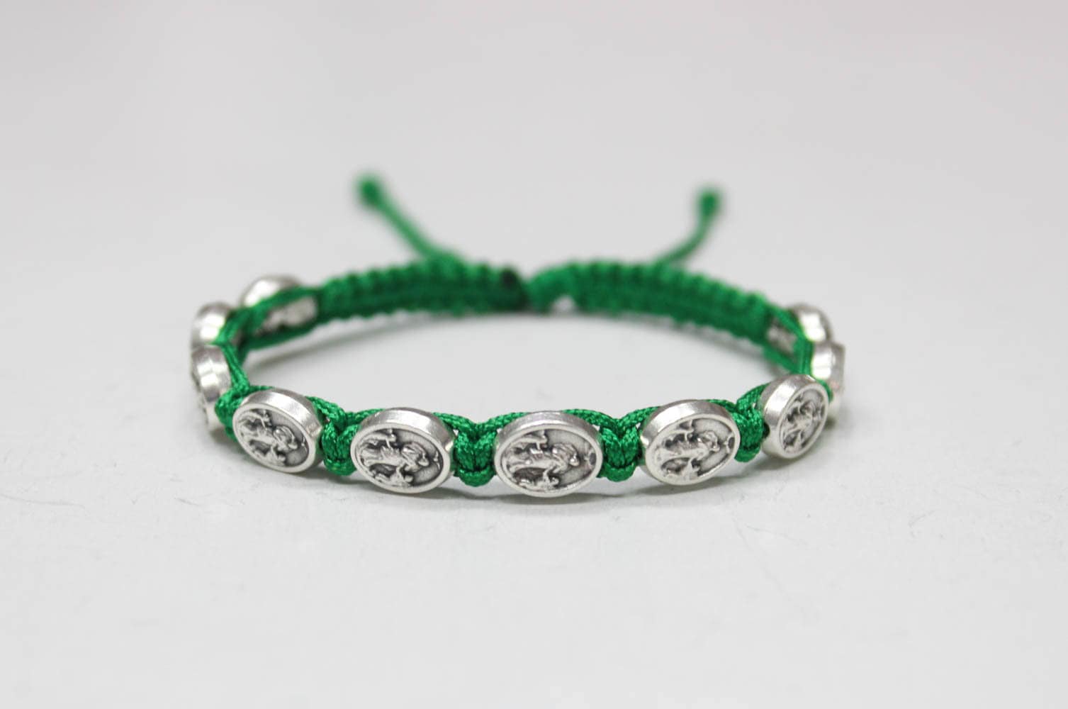 Mary Undoer of Knots Metal Medal Bracelet on Cord Our Lady - Etsy