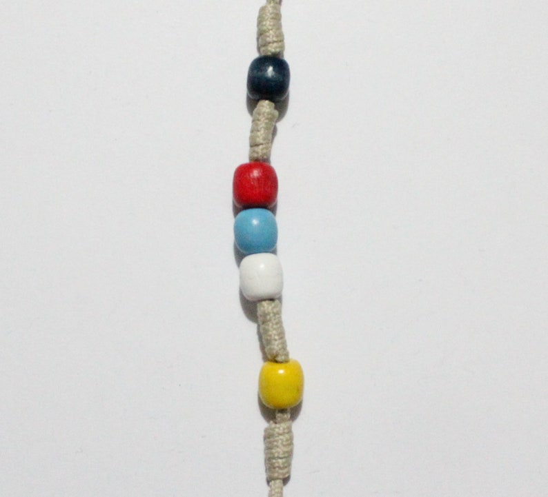 Chaplet the Holy Souls in Purgatory on Cord Rosary Made of Wood on Cord ...