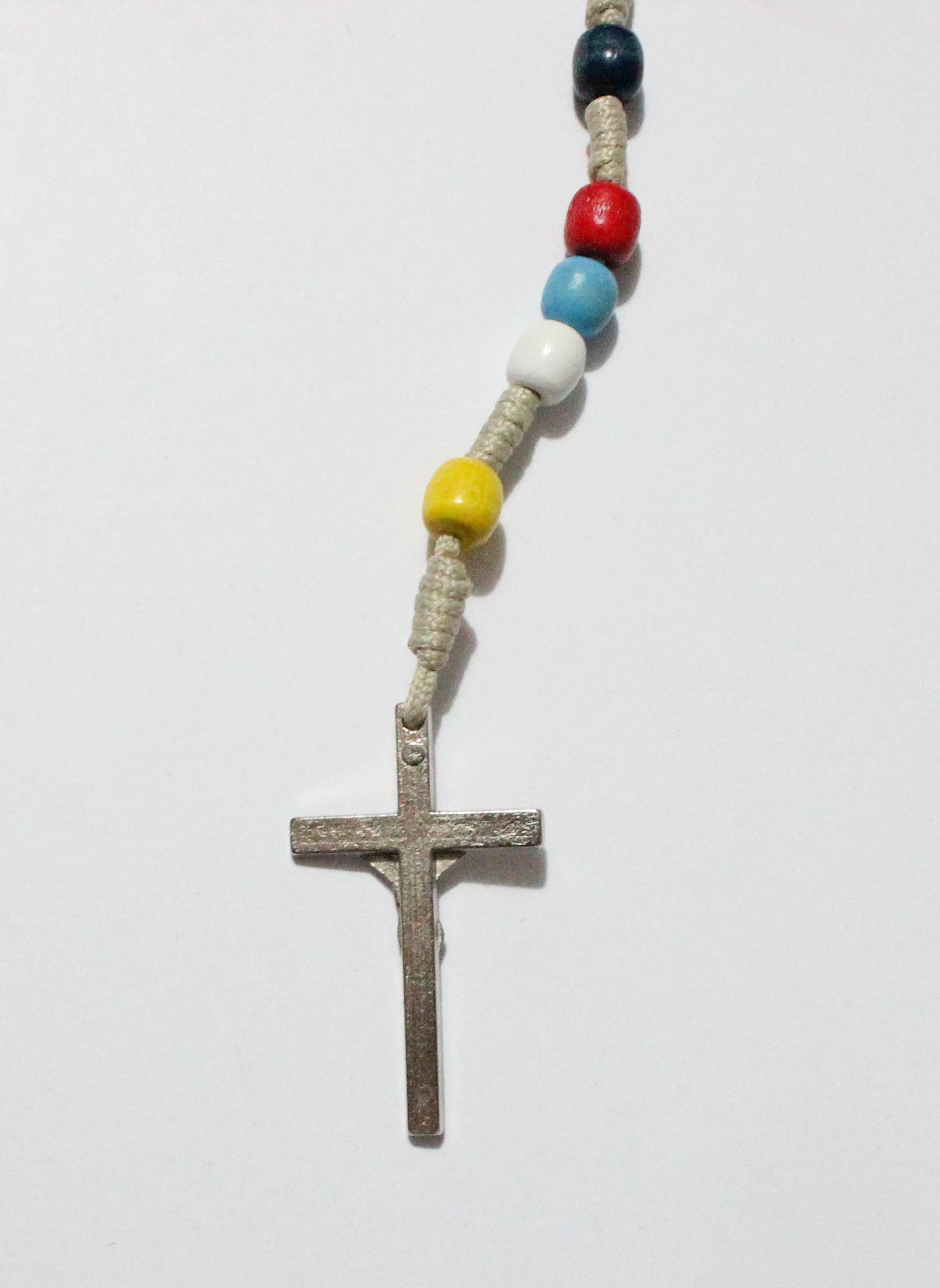 Chaplet the Holy Souls in Purgatory on Cord Rosary Made of Wood on Cord ...