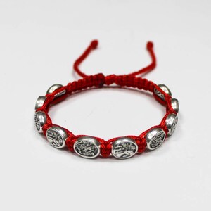 Red Cord St.michael Archangel Bracelet on Red Cord Saint Michael ...