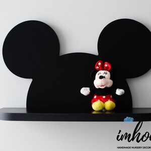 Mickey Mouse Shelf, Shelf for Baby Nursery, Kids Room, Wall Decorations ...
