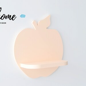 Shelf for Baby Nursery, Apple Shelf, Kids Room, Wall Decorations ...
