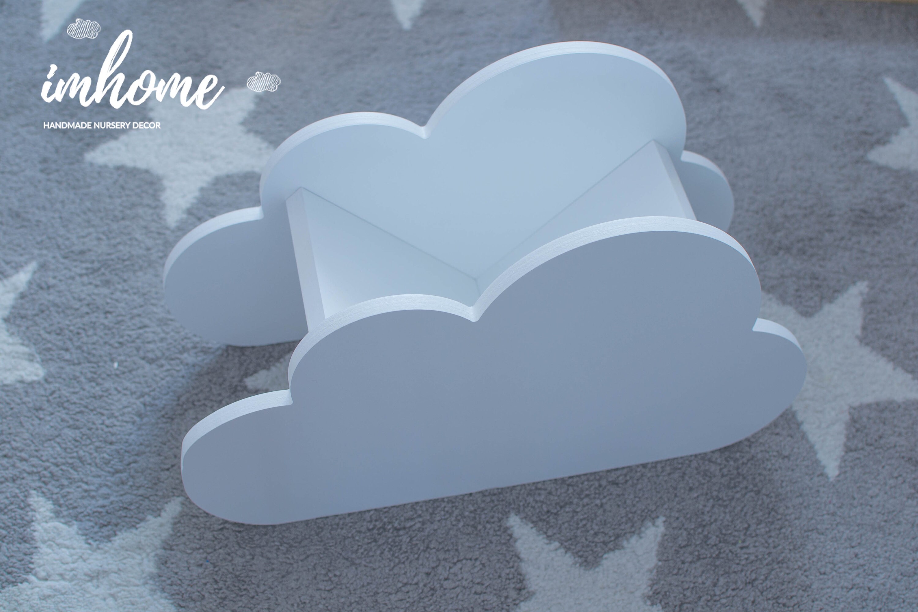 Cloud Bookcase Children Bookcase Cloud Book Caddy for Kids | Etsy