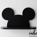 Mickey Mouse Shelf, Shelf for Baby Nursery, Kids Room, Wall Decorations ...