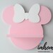 Minnie Mouse Shelf, Shelf for Baby Nursery, Kids Room, Wall Decorations ...