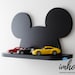 Mickey Mouse Shelf, Shelf for Baby Nursery, Kids Room, Wall Decorations ...