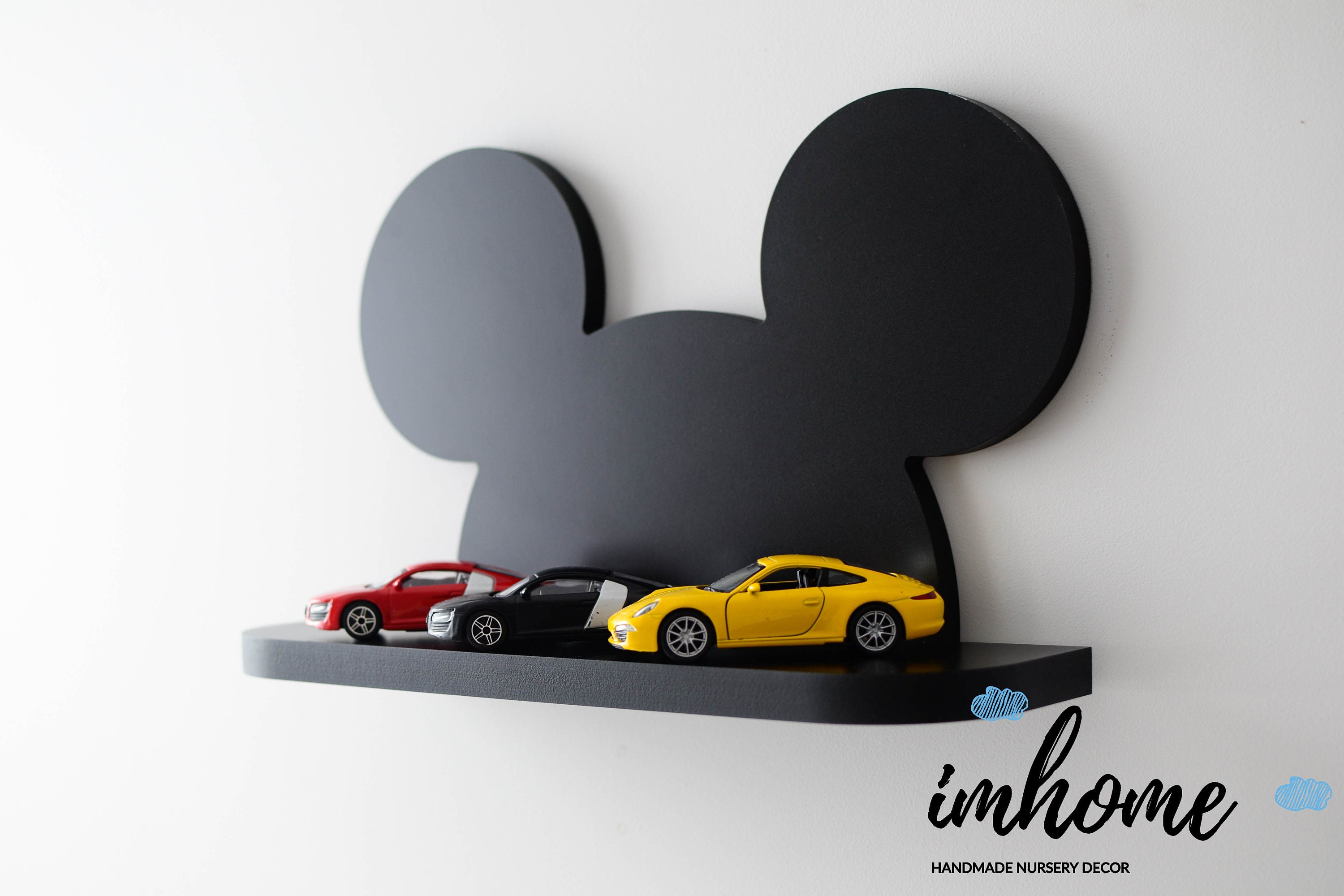 Mickey Mouse Shelf Shelf For Baby Nursery Kids Room Wall | Etsy