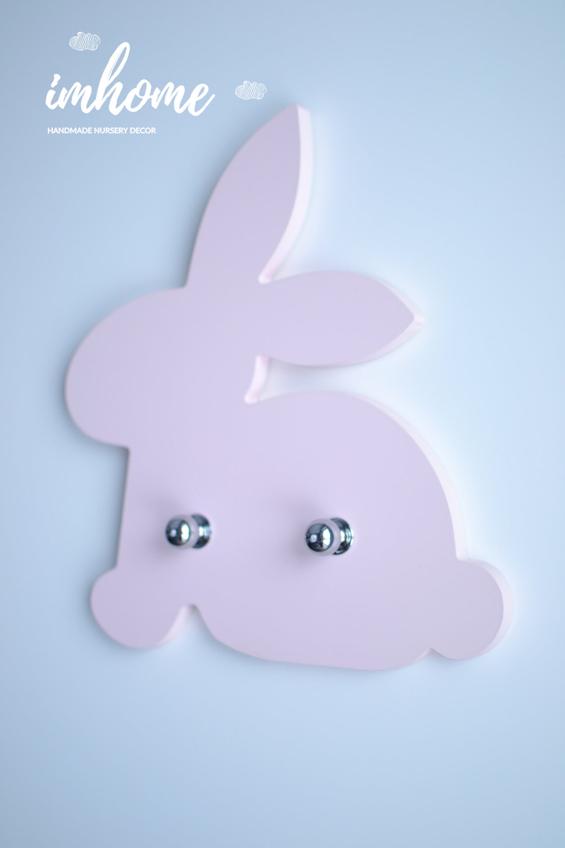 Bunny Wall Hanger Key Holder Coat Rack Wall Hanger Bunny | Etsy