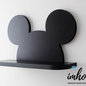 Mickey Mouse Shelf, Shelf for Baby Nursery, Kids Room, Wall Decorations ...