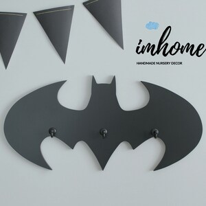 Batman Hanger Key Holder Coat Rack Wall Hanger Batman - Etsy
