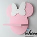 Minnie Mouse Shelf, Shelf for Baby Nursery, Kids Room, Wall Decorations ...