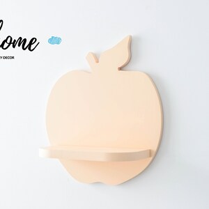 Shelf for Baby Nursery, Apple Shelf, Kids Room, Wall Decorations ...