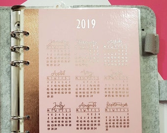 Personal calendar | Etsy