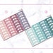 Work Schedule Planner Stickers, Work Shift Basic Labels, Daily ...