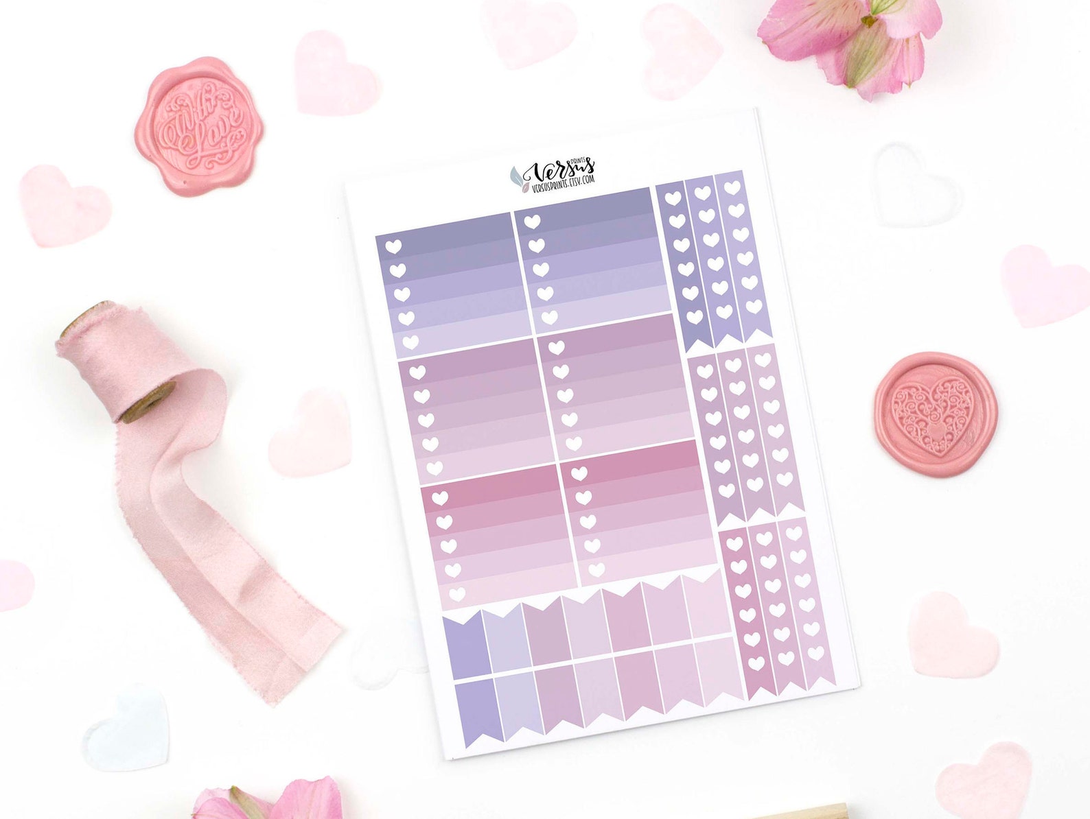 Checklist Planner Stickers Sidebar Planner Stickers Flags - Etsy