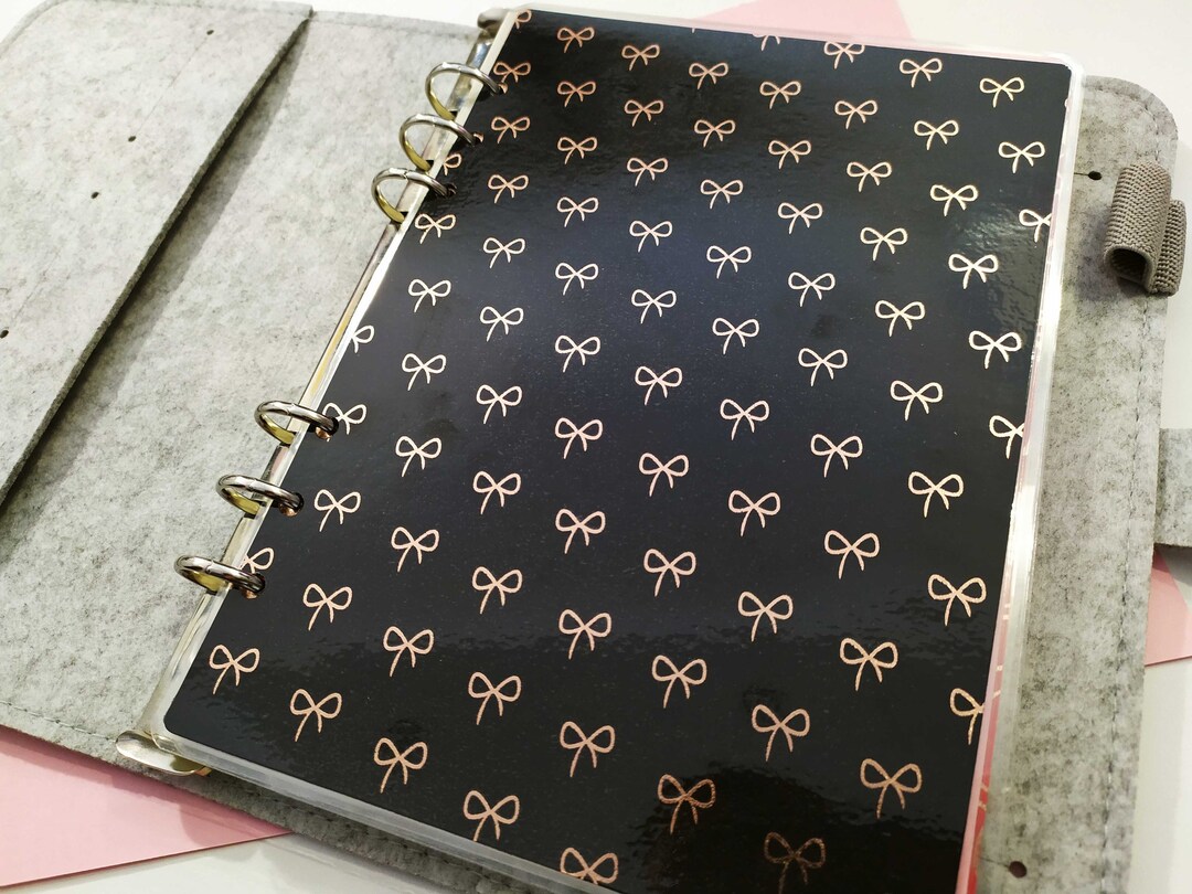 Planner Dashboard Minimal Foil Bows Planner Dashboard for - Etsy