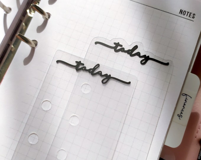 Ruler Page Marker Pocket, Personal, A6, A5, Discbound - Etsy UK