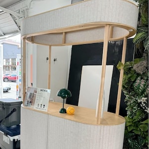 Mobile Cart, Pop up Bar Cart, Modern Food Beverage Cart, Mall Kiosk ...