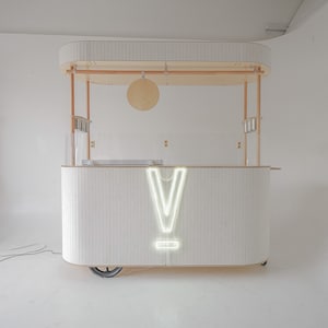 Carrello; POP UP CART, Modern Food + Beverage Cart, Mobile Bar, Display ...