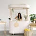 Mobile Cart, Pop up Bar Cart, Modern Food Beverage Cart, Mall Kiosk ...