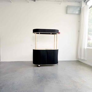 Collapsible Guest Services Stand Cabinet Custom Mobile Cart Pop up ...