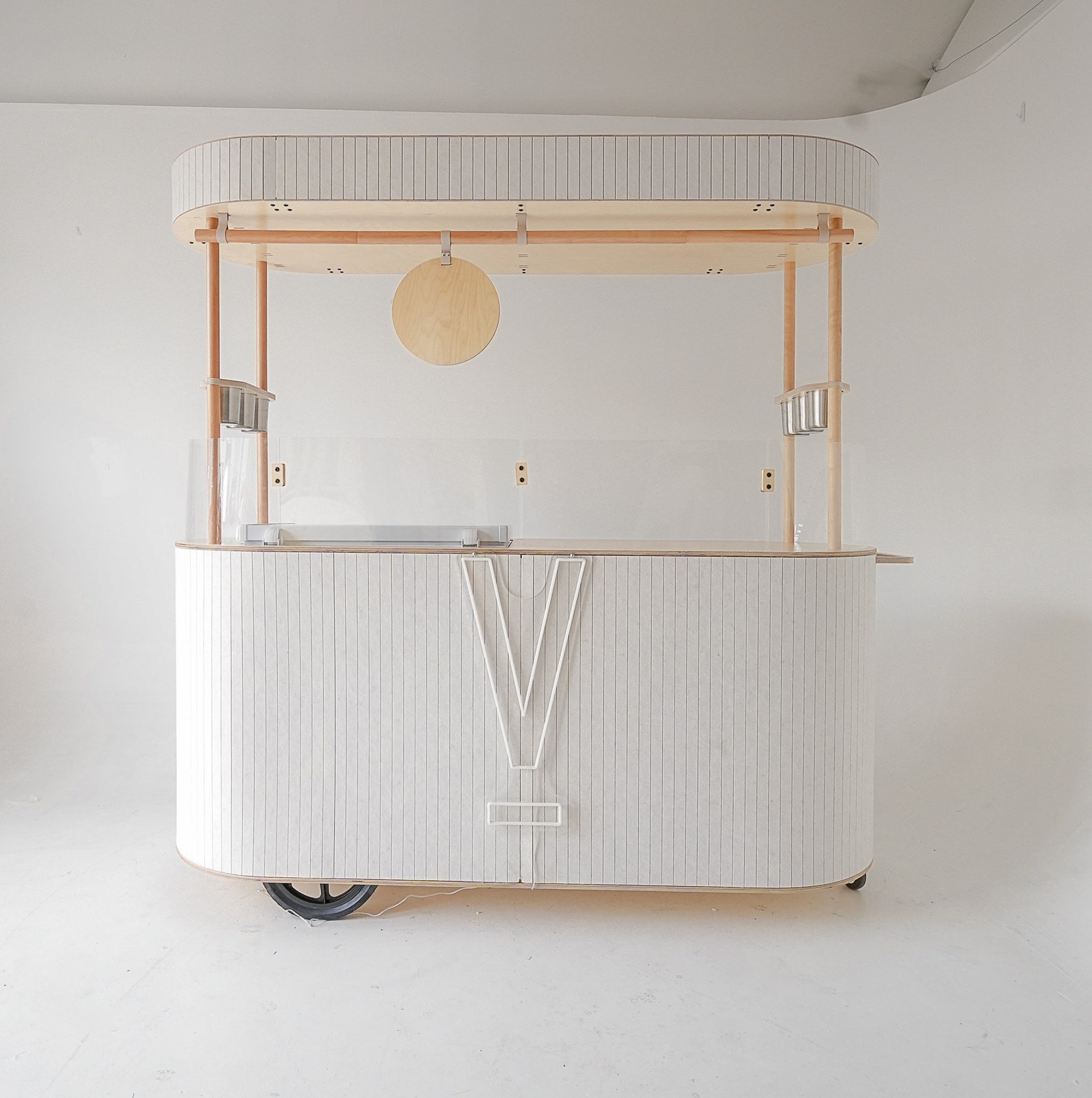 Carrello; POP UP CART, Modern Food + Beverage Cart, Mobile Bar, Display ...