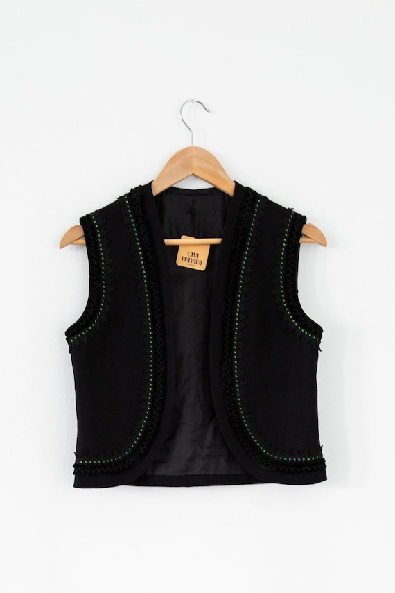 Vintage wool vest - Gem