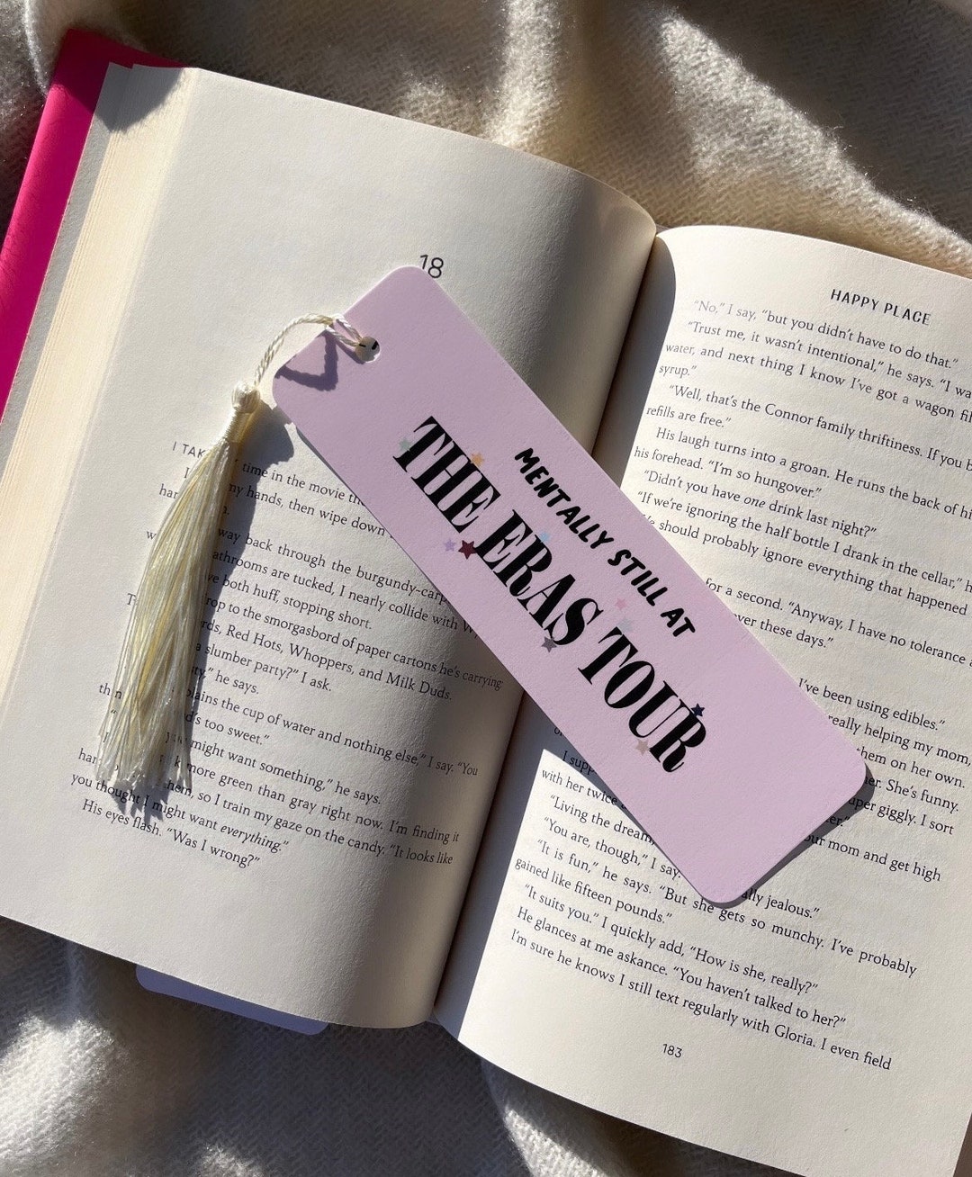 Eras Tour Bookmark, Taylor Eras Bookmark, Book Lover Gift, Handmade ...
