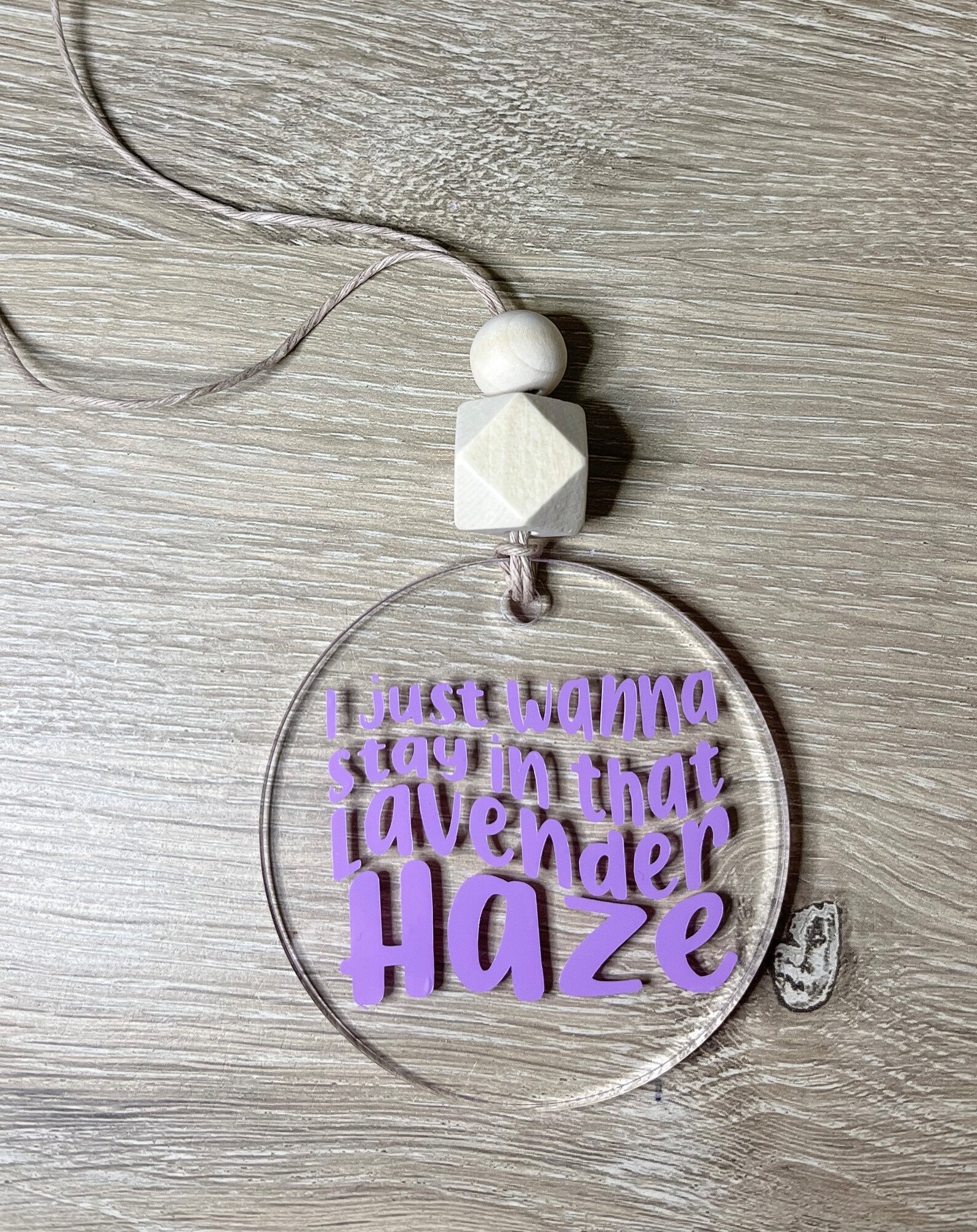 Lavender Haze Car Charm, Cute Car Accessories, Taylor Swift Gift Idea ...