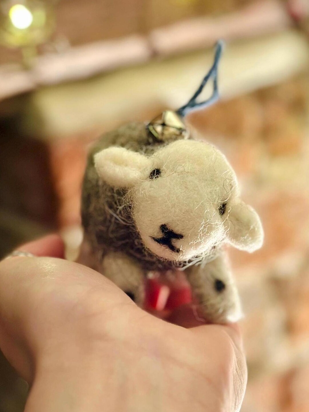 Hanging Herdwick Sheep Decoration - Etsy