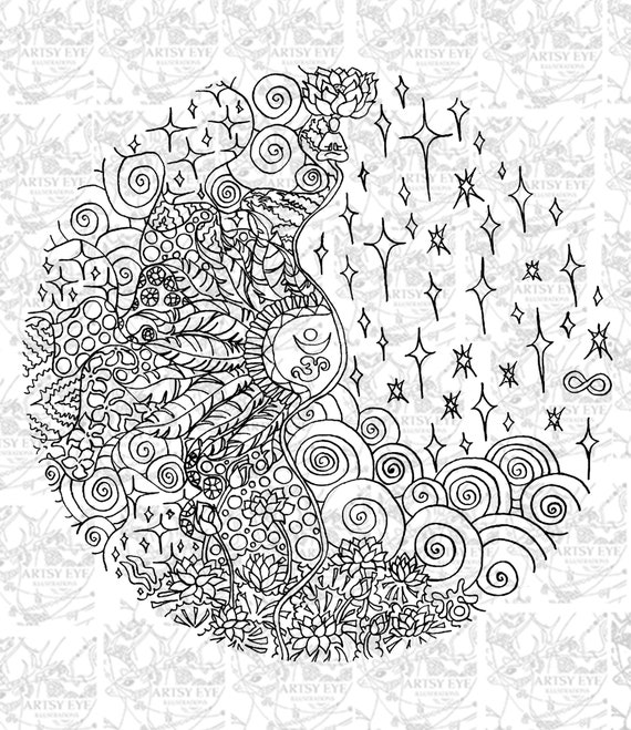 Art Therapy Coloring Pages Mandala Designs