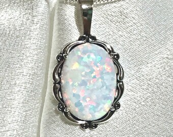 Lab created opal | Etsy