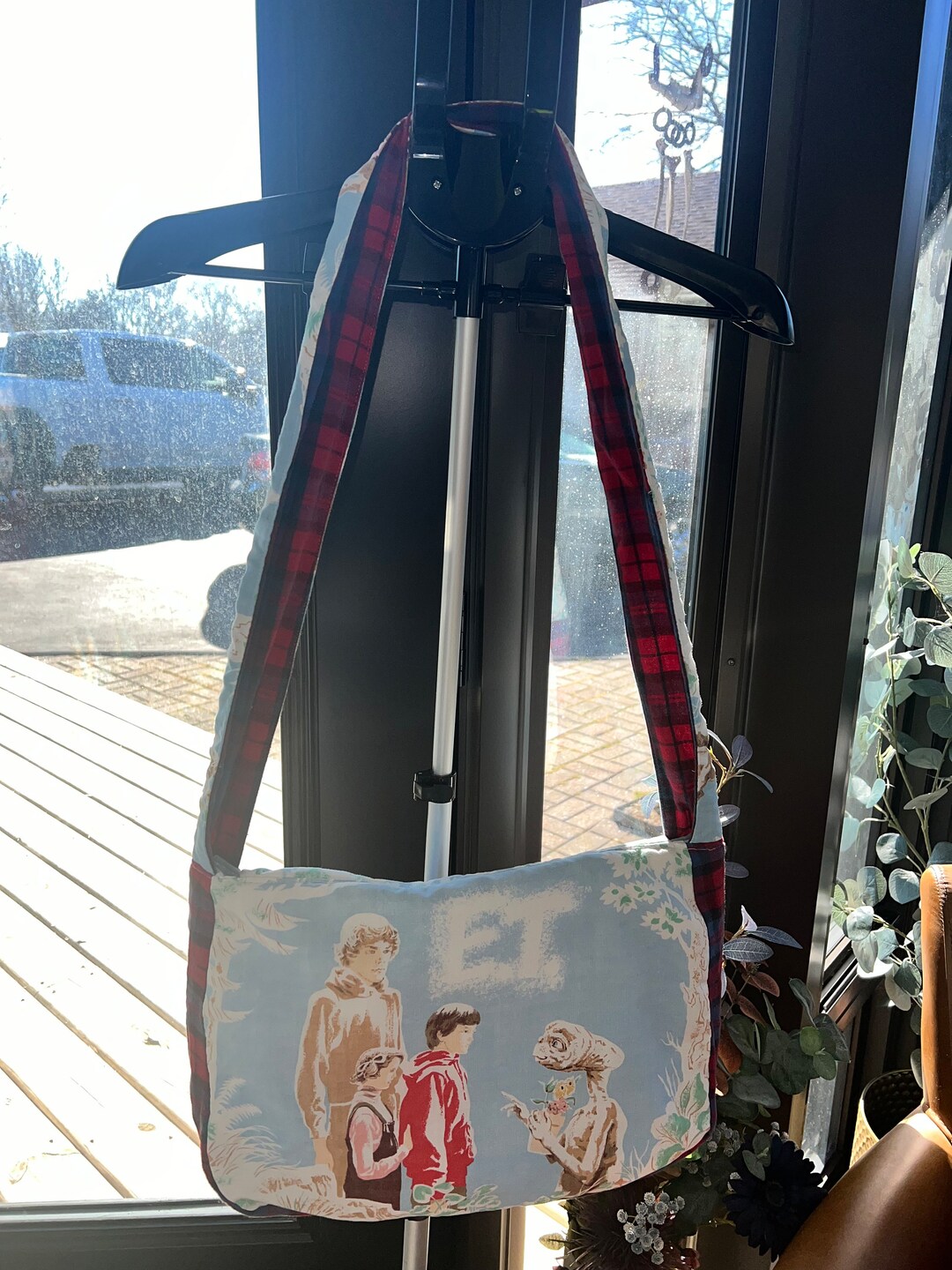 Upcycled Vintage Messenger/diaper Bag 16x12 E.T. - Etsy