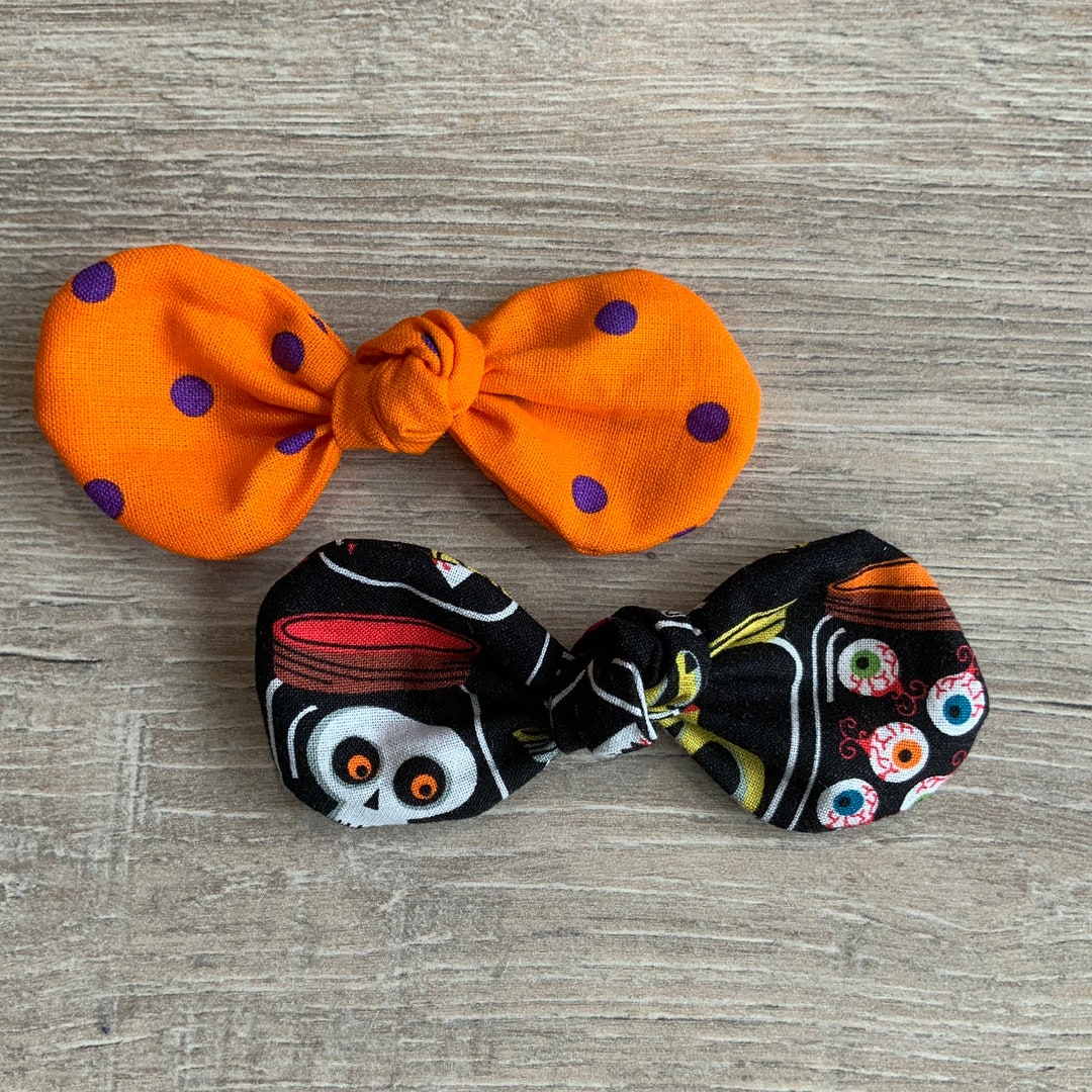 Halloween Dog Hair Bow, Girl Dog Bow, Hair Clip for Dogs, Alligator ...
