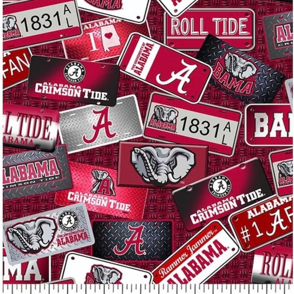 Alabama Football License Plate - Etsy