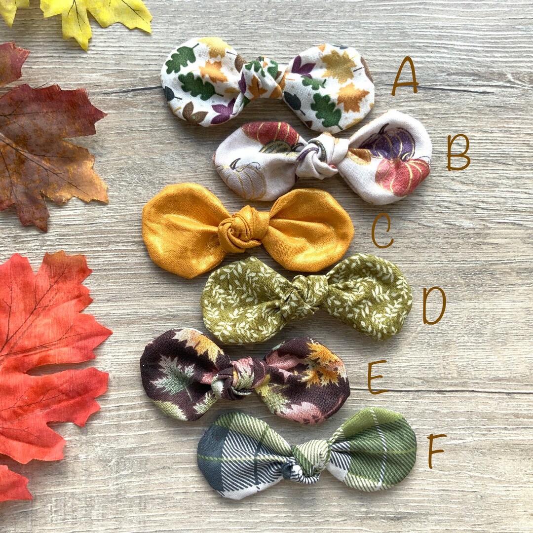 Harvest Dog Hair Bow Clip, Fall Dog Hair Bow, Girl Dog Bow, Hair Clip ...