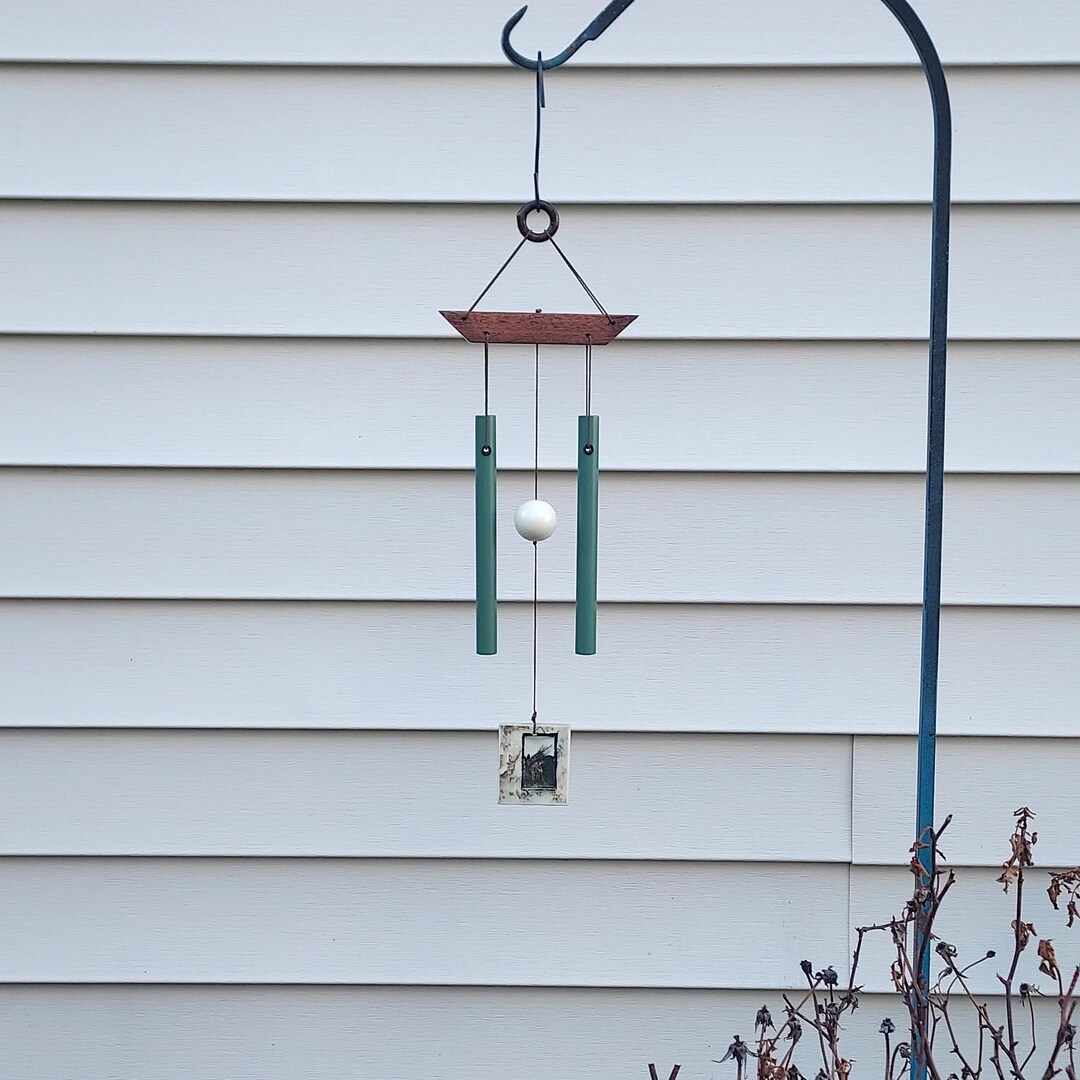 Led Zeppelin Handmade Wind Chime Colorful Led Zep 4 Led Zep 1969 Yard ...