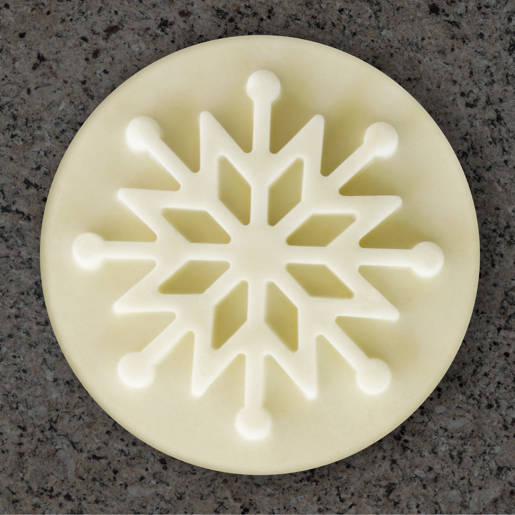 Snowflake Cookie Stamp, 01, Christmas Cookie Stamps, Holiday Cookie ...