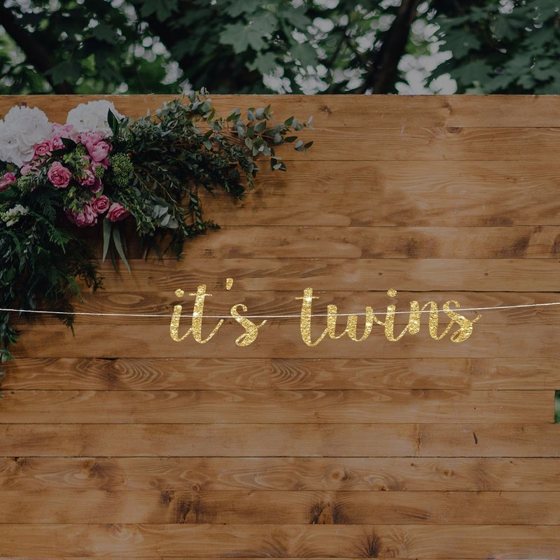Twins Banner - Etsy