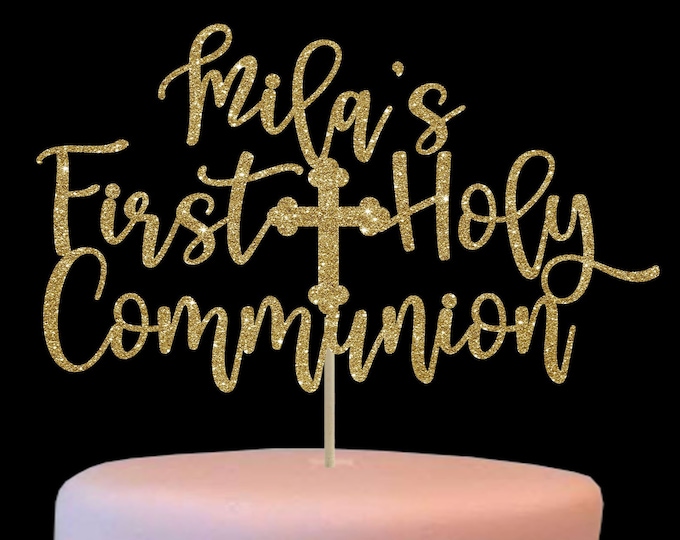 First Communion Banner Custom Personalized Communion Banner First ...